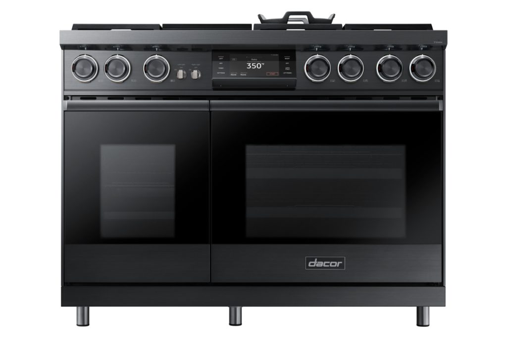 48 Dual Fuel Pro Range 6 Burners With Griddle Contemporary Graphite